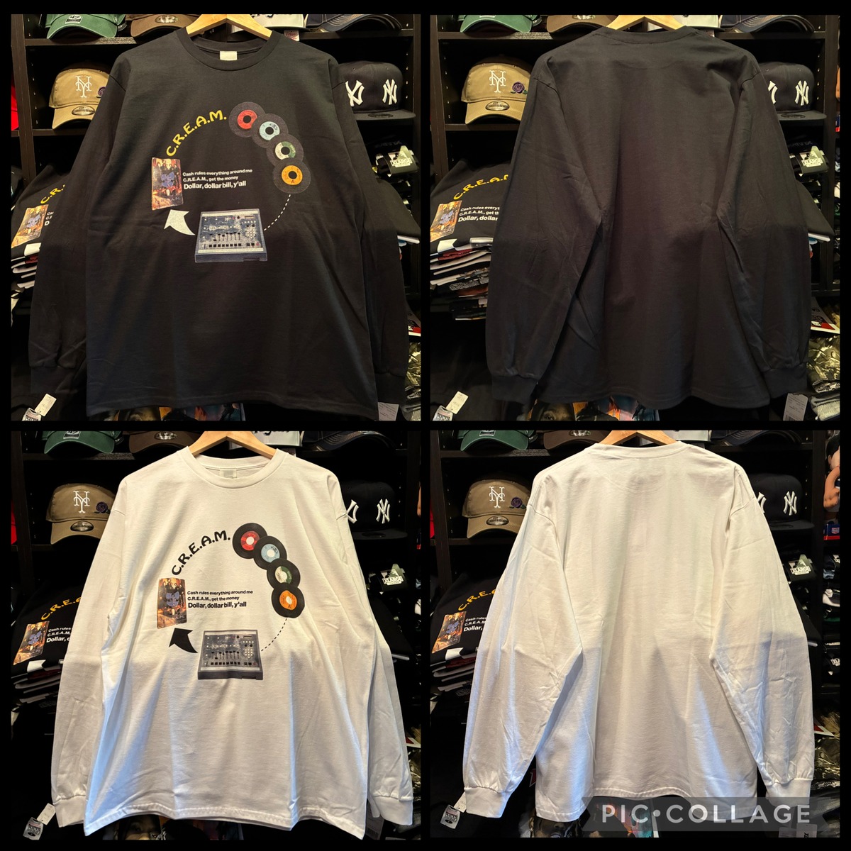 RAP ATTACK "C.R.E.A.M." L/S Tee | FANTASTIC