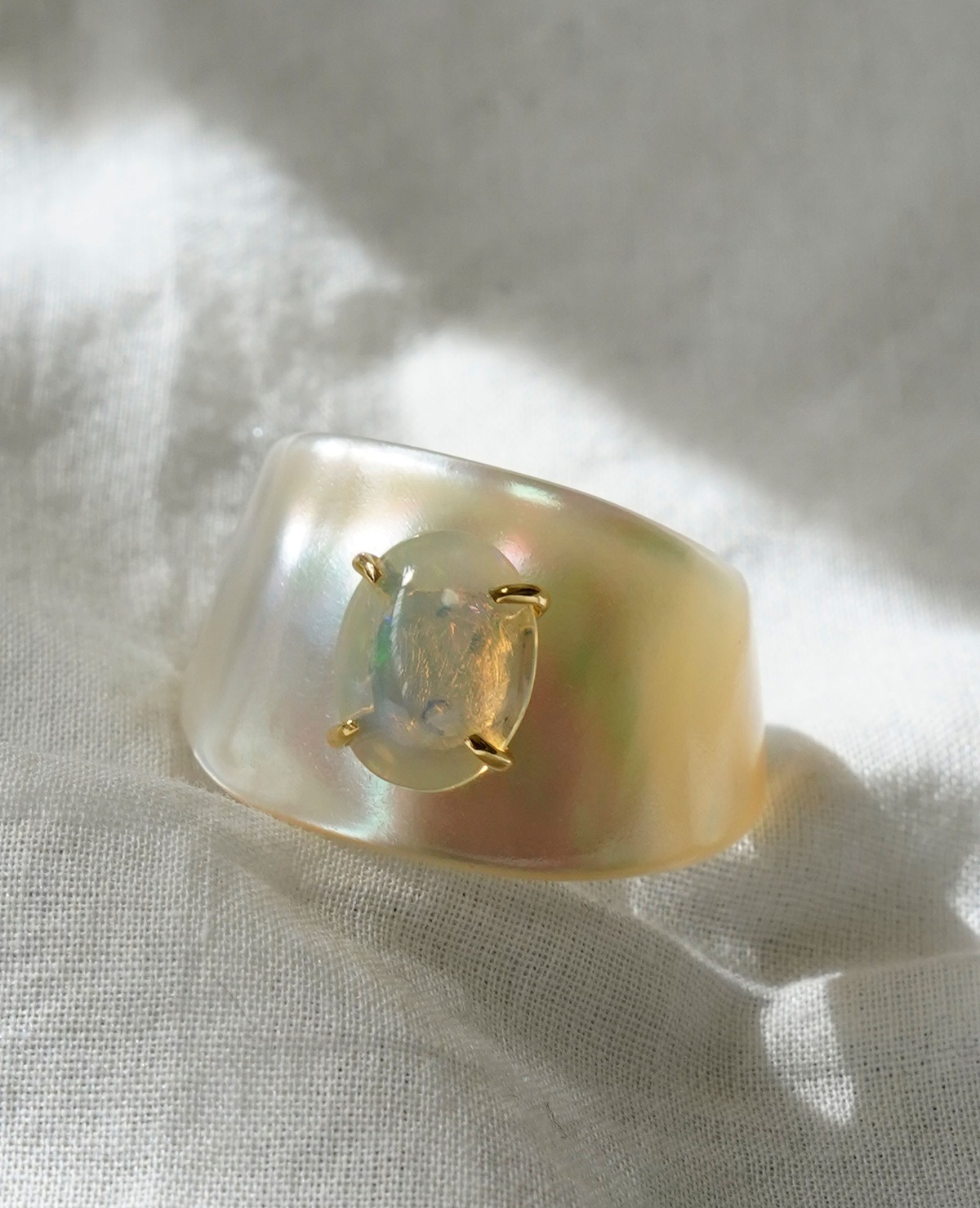 （K18）Thalatta Ring(Opal) | Thalatta