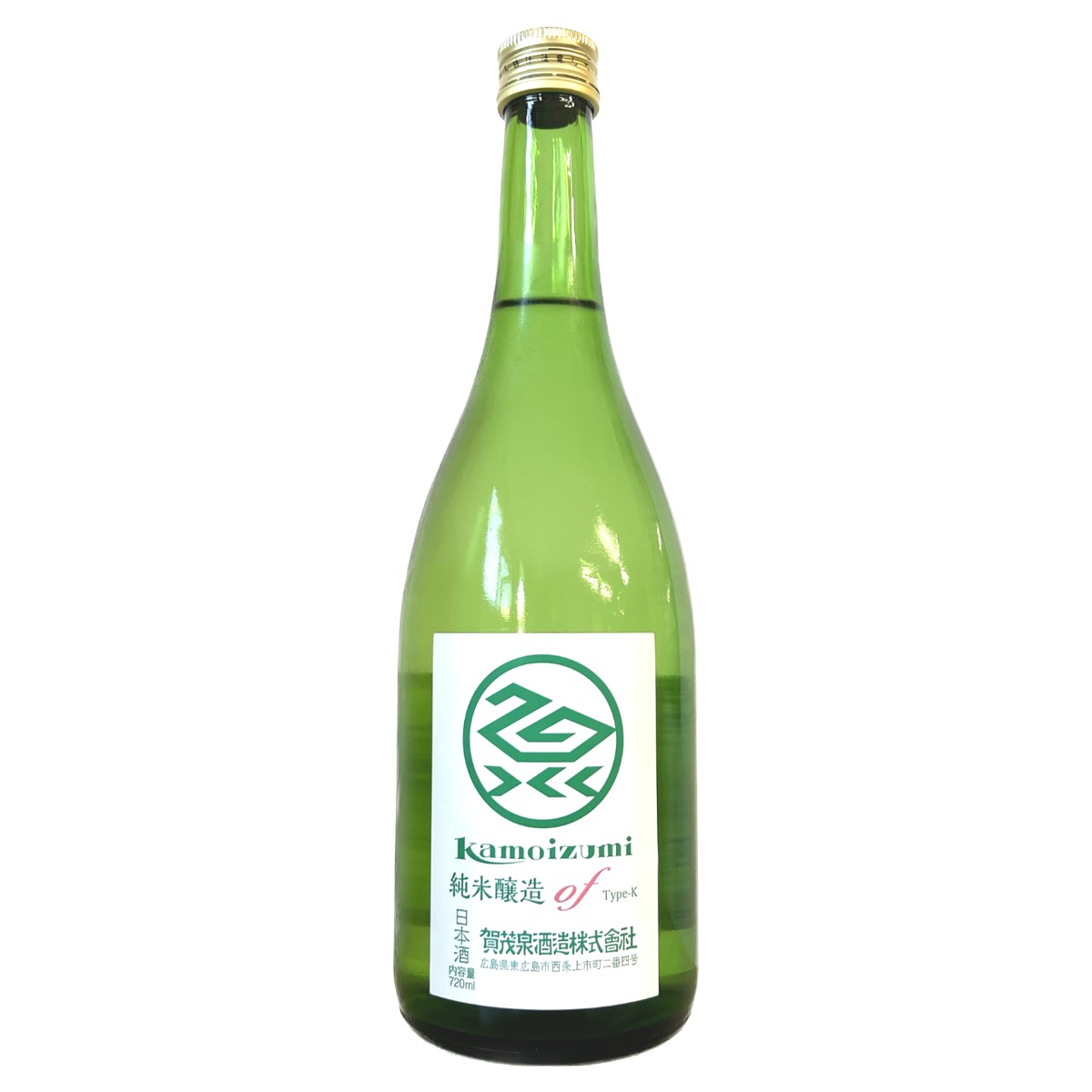 【広がる旨味とさわやかさ】賀茂泉 純米醸造 of Type-K 生酒 720ml R3BY | 福幸商店