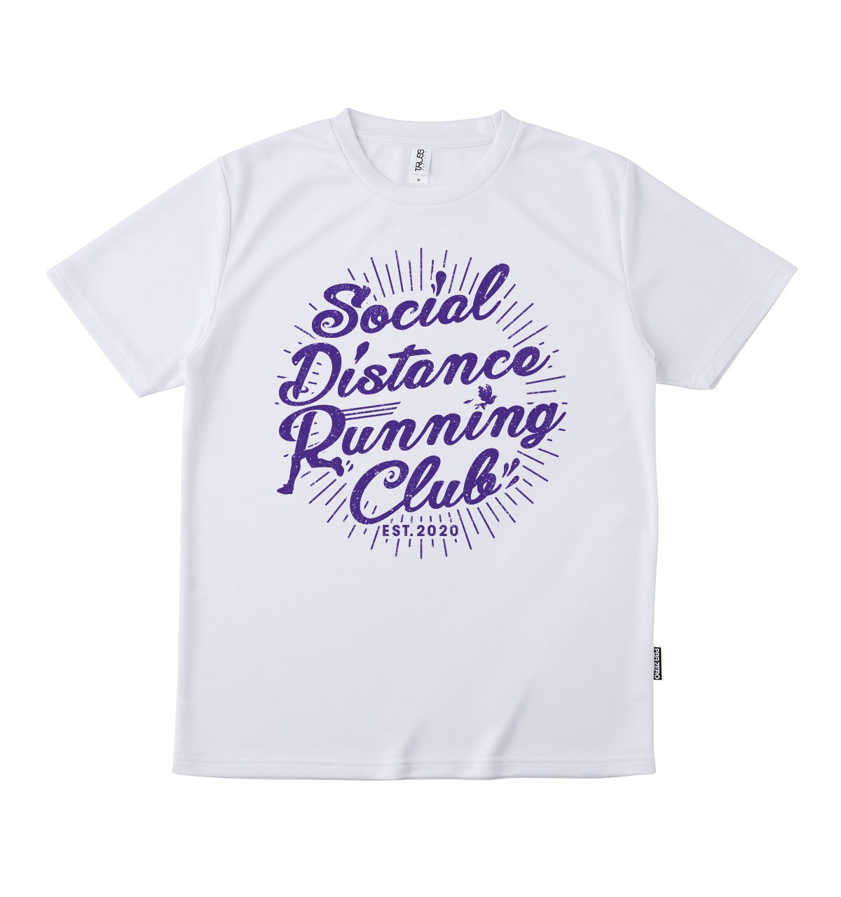 Social Distance Running Club Tee | psychedera
