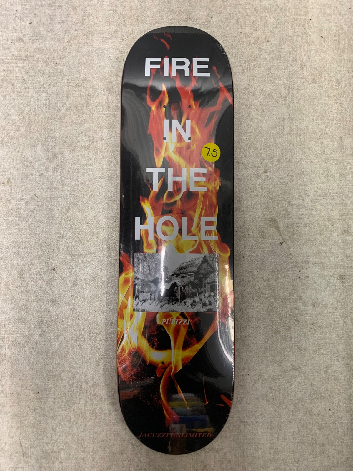 7.5inch JACUZZI UNLIMITED MICHAEL PULIZZI FIRE IN THE HOLE EX7 DECK ...