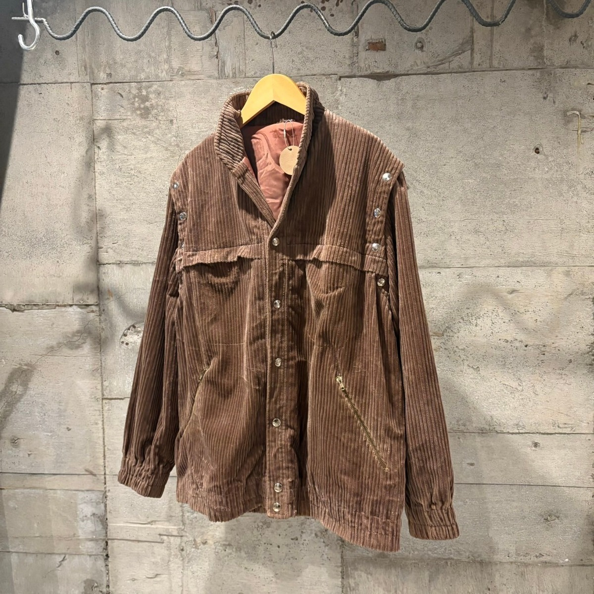 vintage detachable corduroy jacket | jump