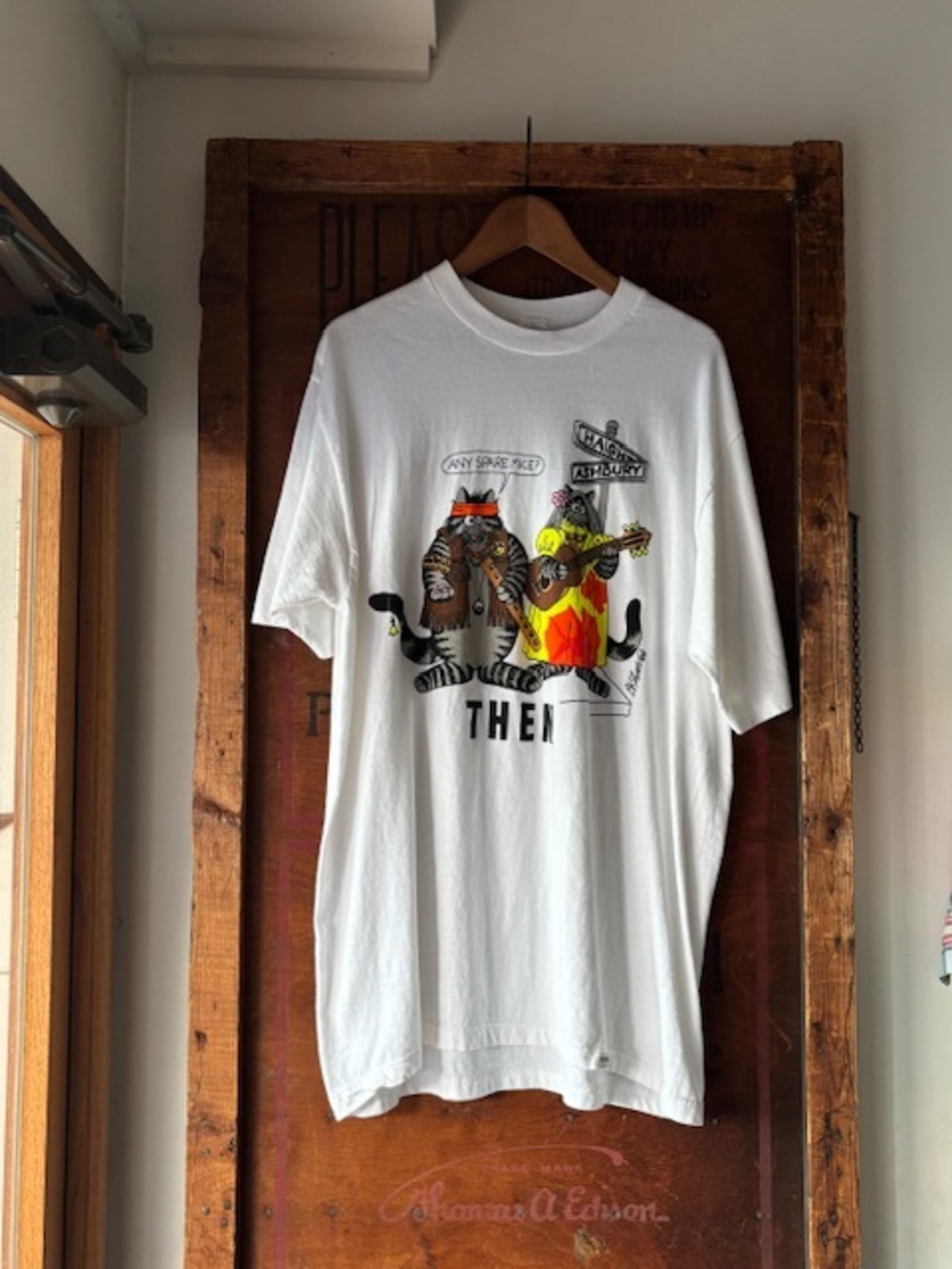 ~90's "Kliban Cat" print tee made in USA | Knot Co. Ltd.