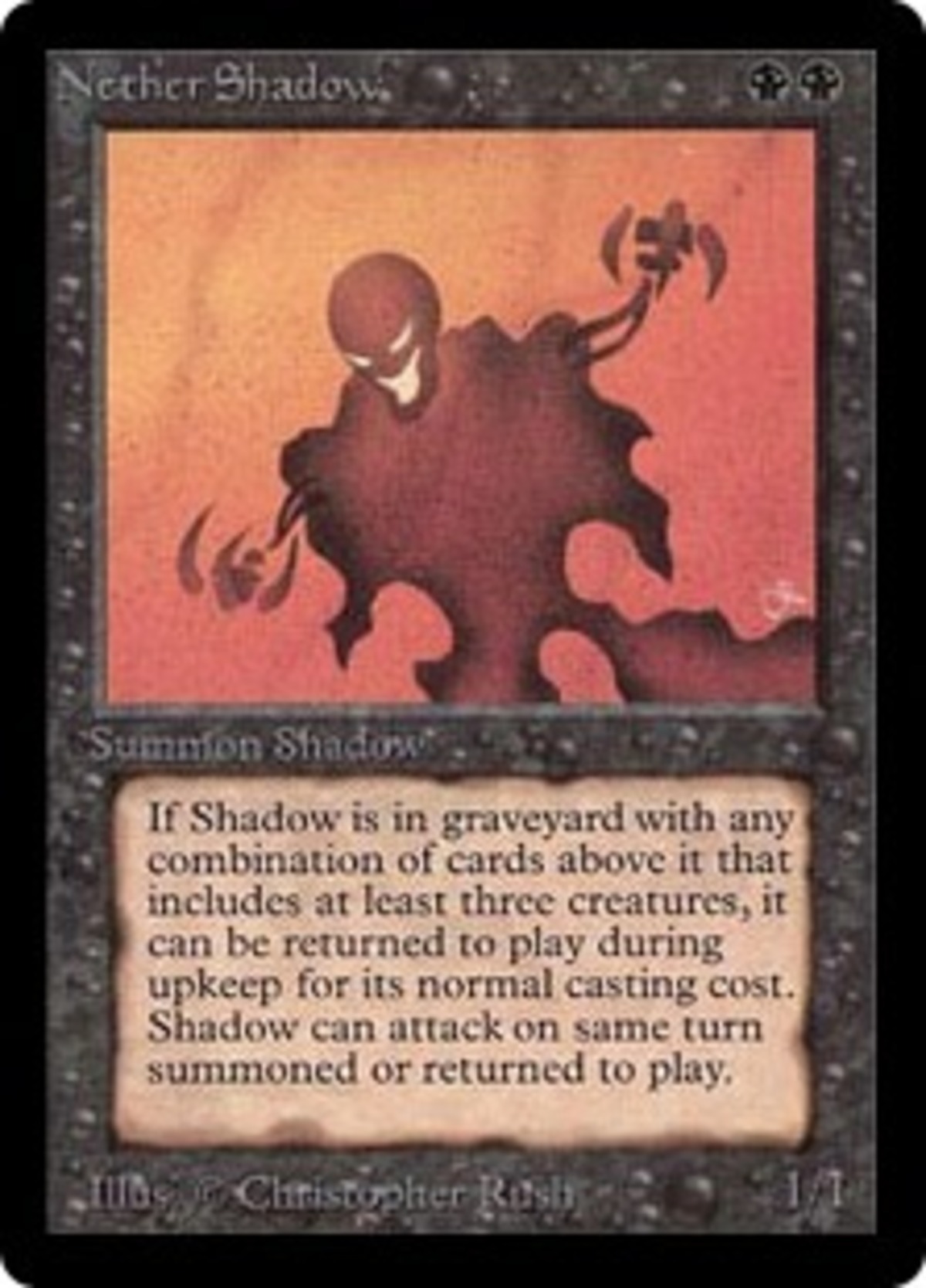 (EN) 冥界の影/Nether Shadow [LEB](NM) | MTG専門店 BellSearch