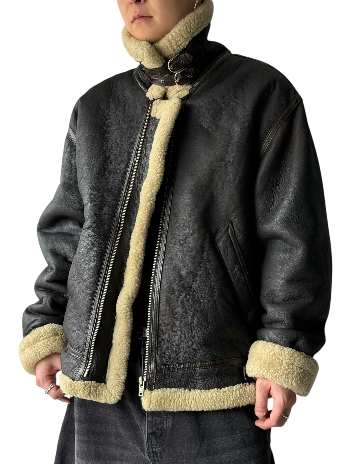 【Old unknown】B-3 TYPE SHEARLING JACKET | ELCASION/ELCA