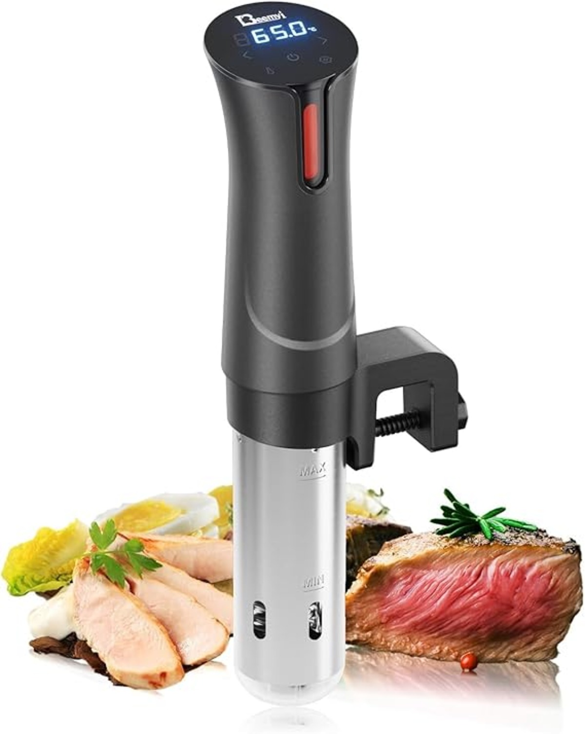 低温調理器 真空調理器 スロークッカーbeemyi 24時間 予約機能 保温機能付き 低温調理機 Sous vide 日本向けに設計 ...