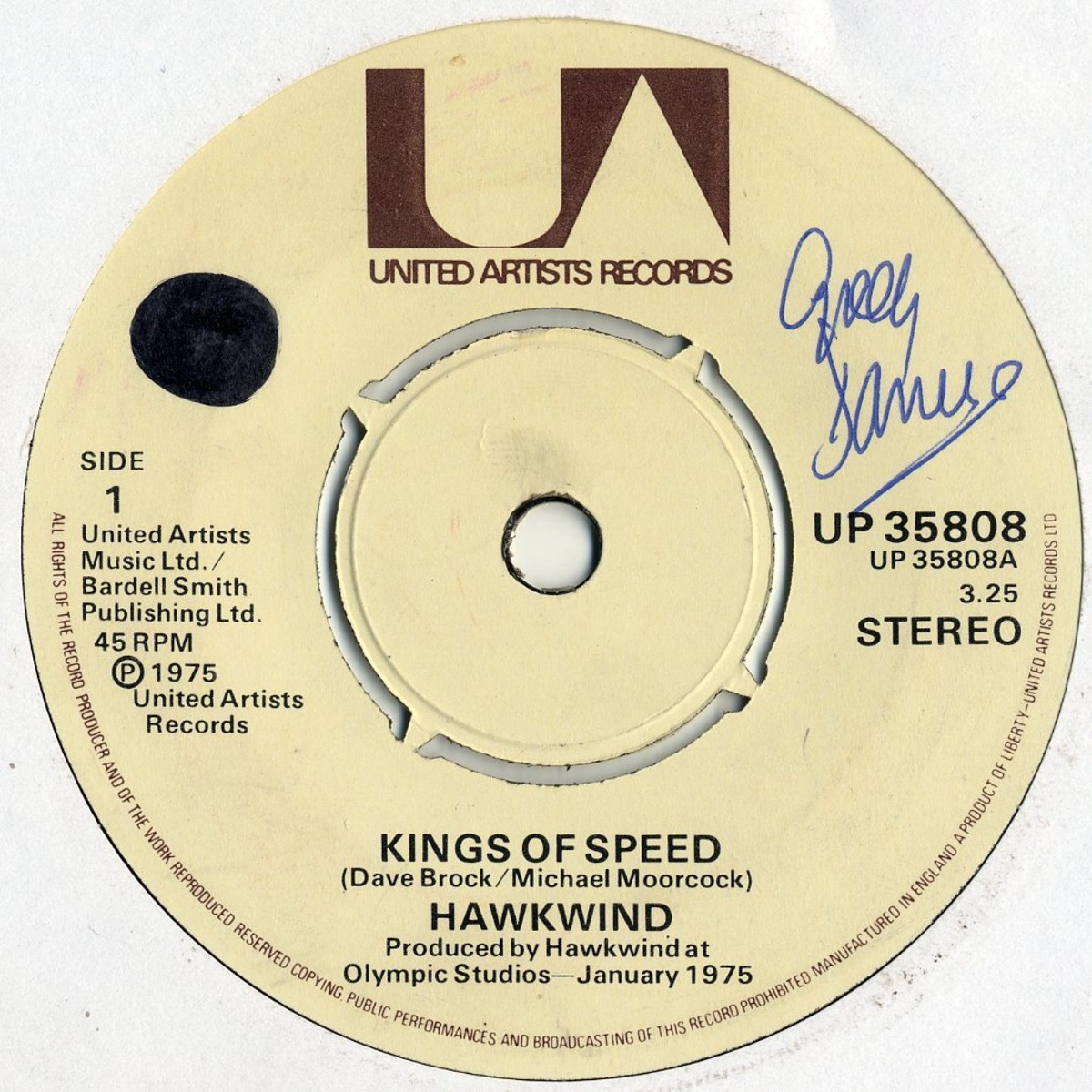 HAWKWIND - Kings Of Speed 7" | urban enemy