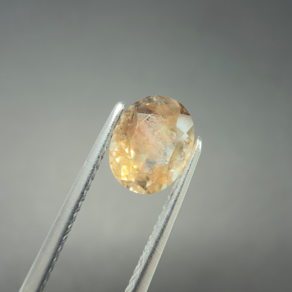 【アクアマリンサンストーン】 マダガスカル産 1.07ct | たからいしルース オンラインショップ