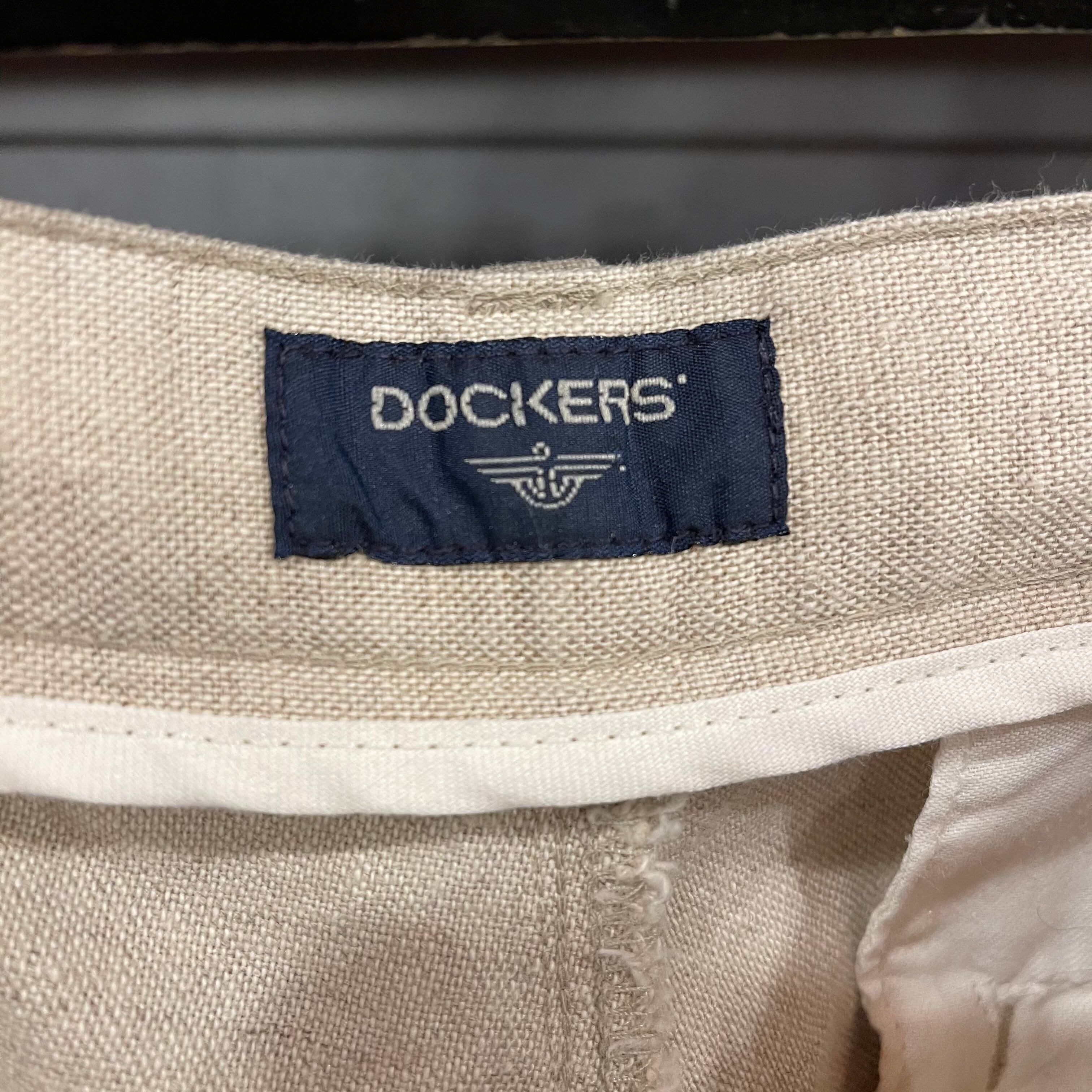 Dockers 2 Tuck Linen Pants | VOSTOK