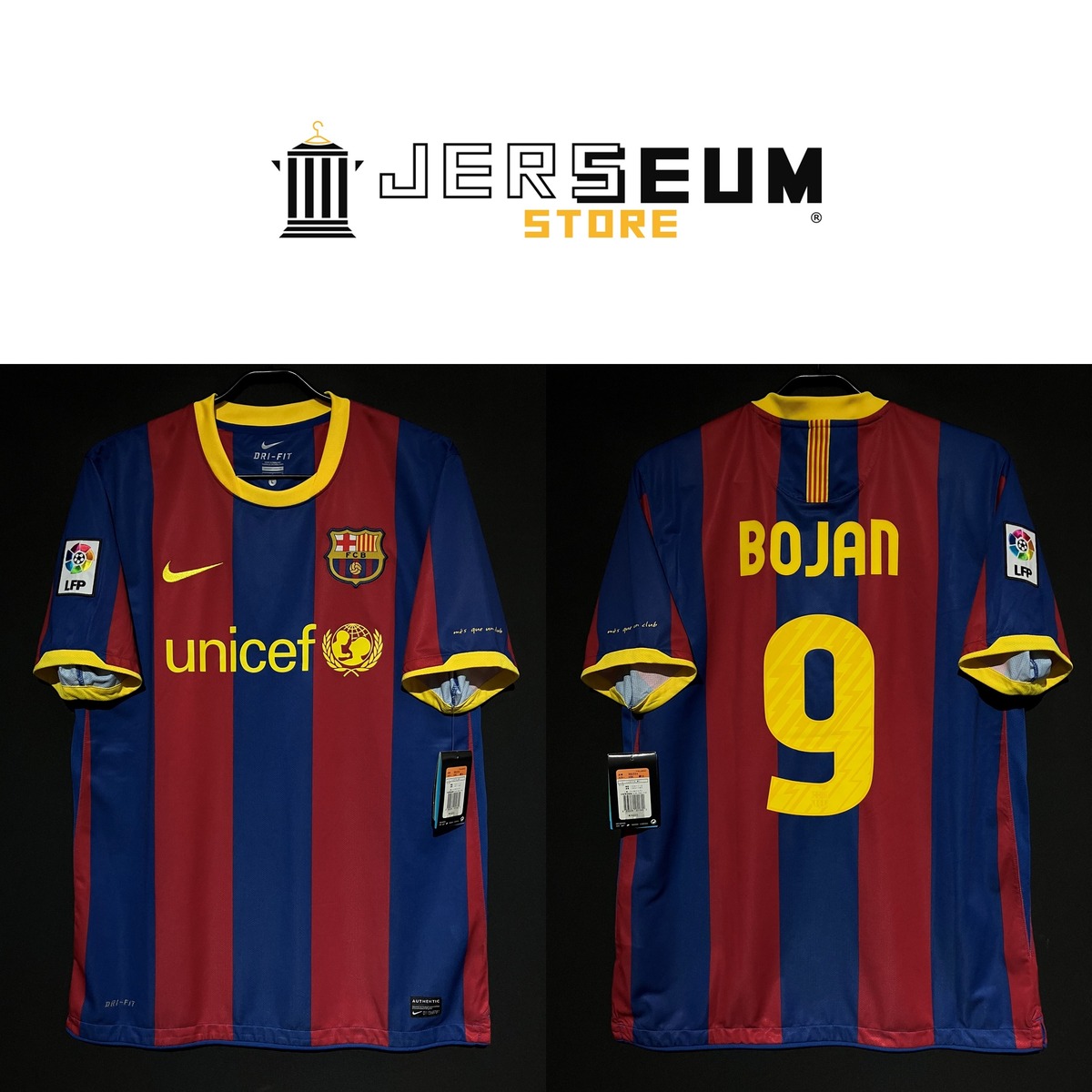 【2010/11】 / FC Barcelona（H） / Condition：Brand New / Grade：8 / Size：L ...