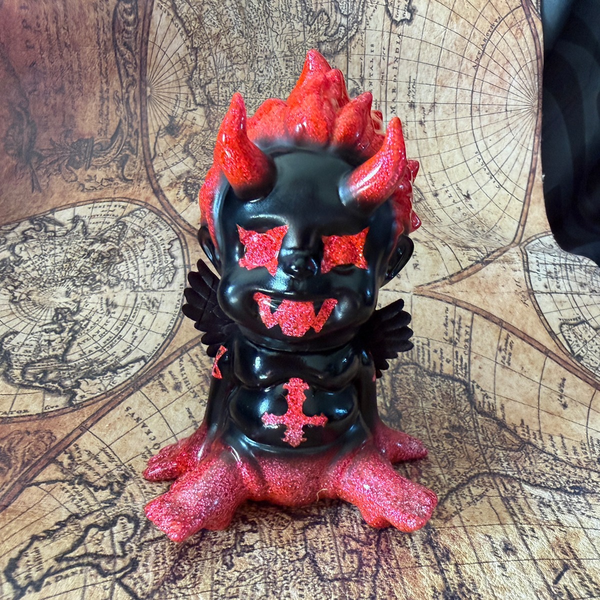 Edward・M・Drake/ ~ 堕天使~garnet（lamé body）ソフビ全高約12cm | JellyRoger