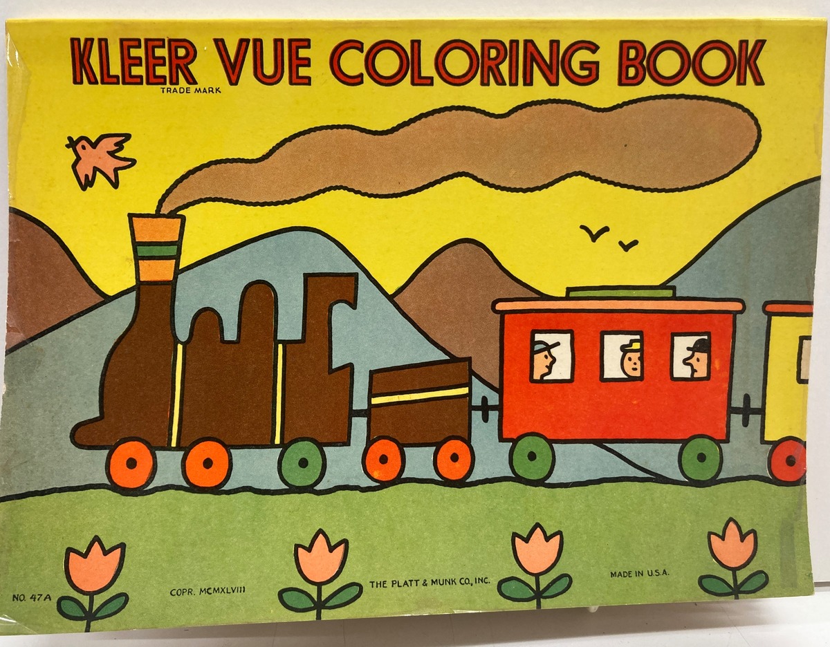 KLEER VUE COLORING BOOK MIMI La TOUR THE PLATT & MUNK Co | トムズボックス