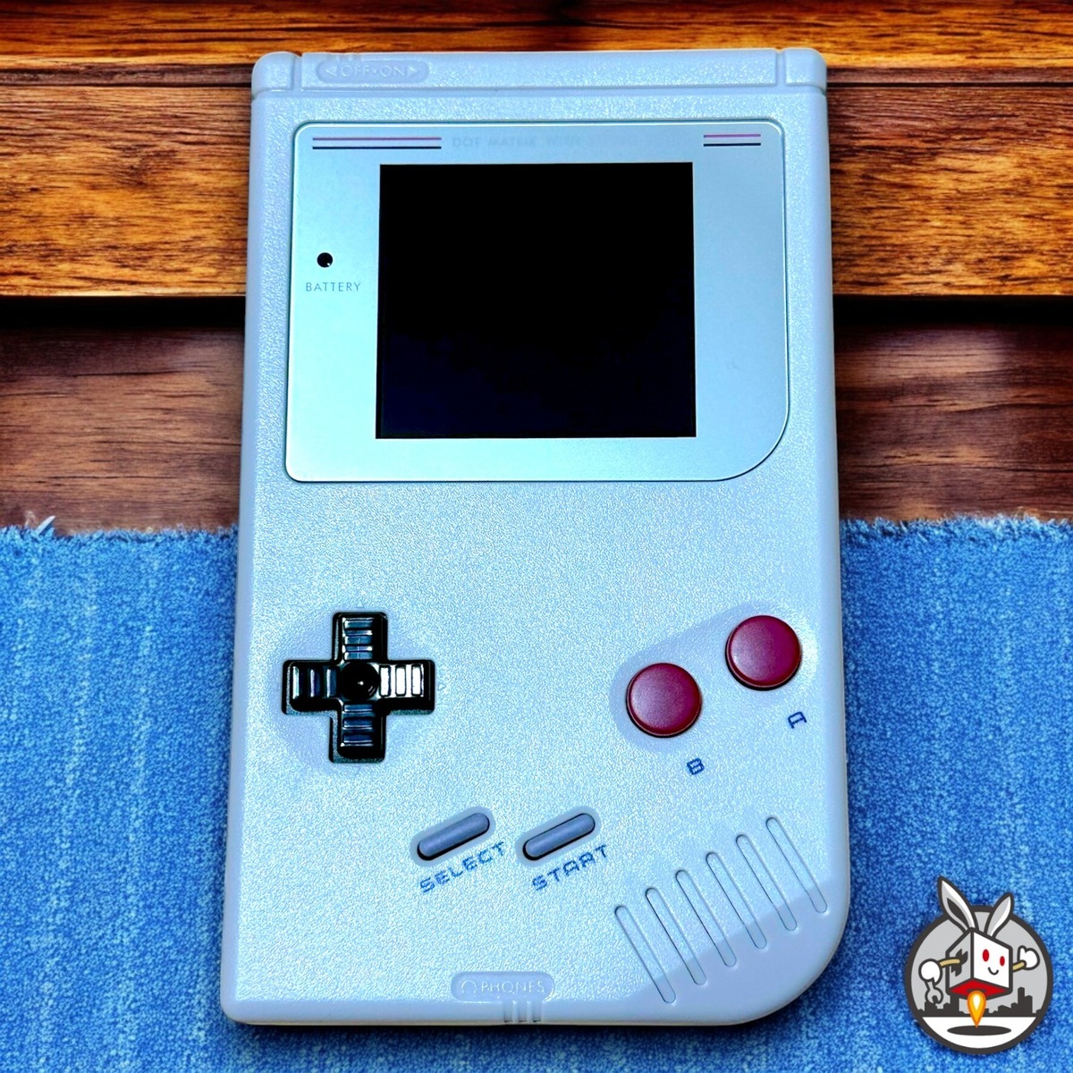 初代GB IPSカスタム 電池駆動モデル（完成品） | ヒミツノバ®｜ゲームボーイのバックライトカスタム｜HIMITSUNOVA