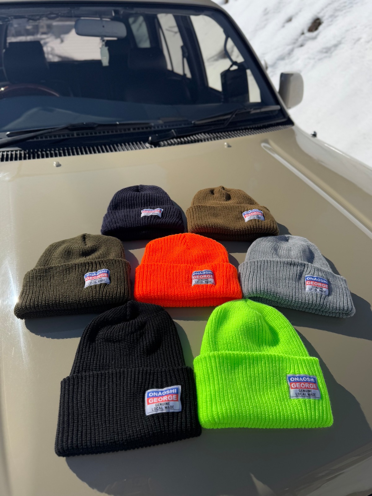 OG ACRYLIC KNIT CAP | ONAOSHI GEORGE LOCAL SHOP