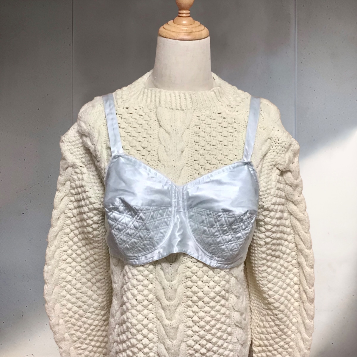70’s Light Blue Bralette | Zoey