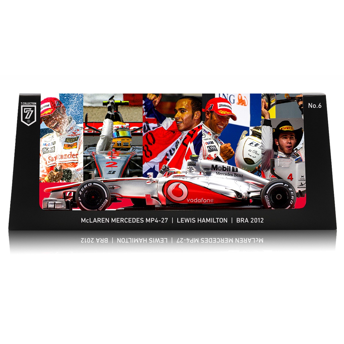 ハミルトン／Hamilton “THANK YOU McLAREN MERCEDES” 1:43 McLaren Mercedes MP4 ...