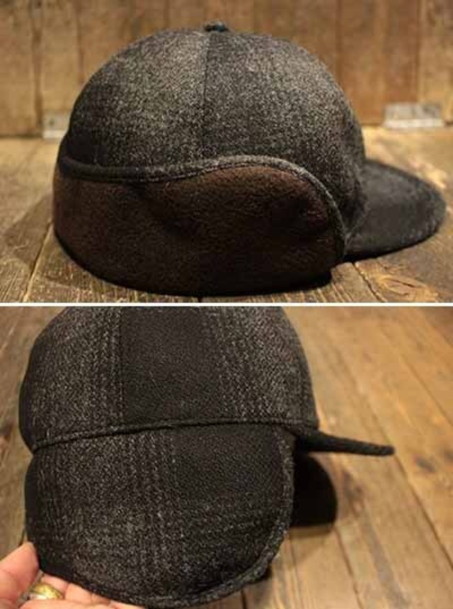 【AT-DIRTY】“FORESTER EAR WORM CAP” BLACK (アットダーティー) 正規取扱店(Official ...