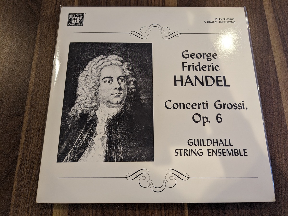 GUILDHALL STRING ENSEMBLE/HANDEL【中古】 | 音とこだま