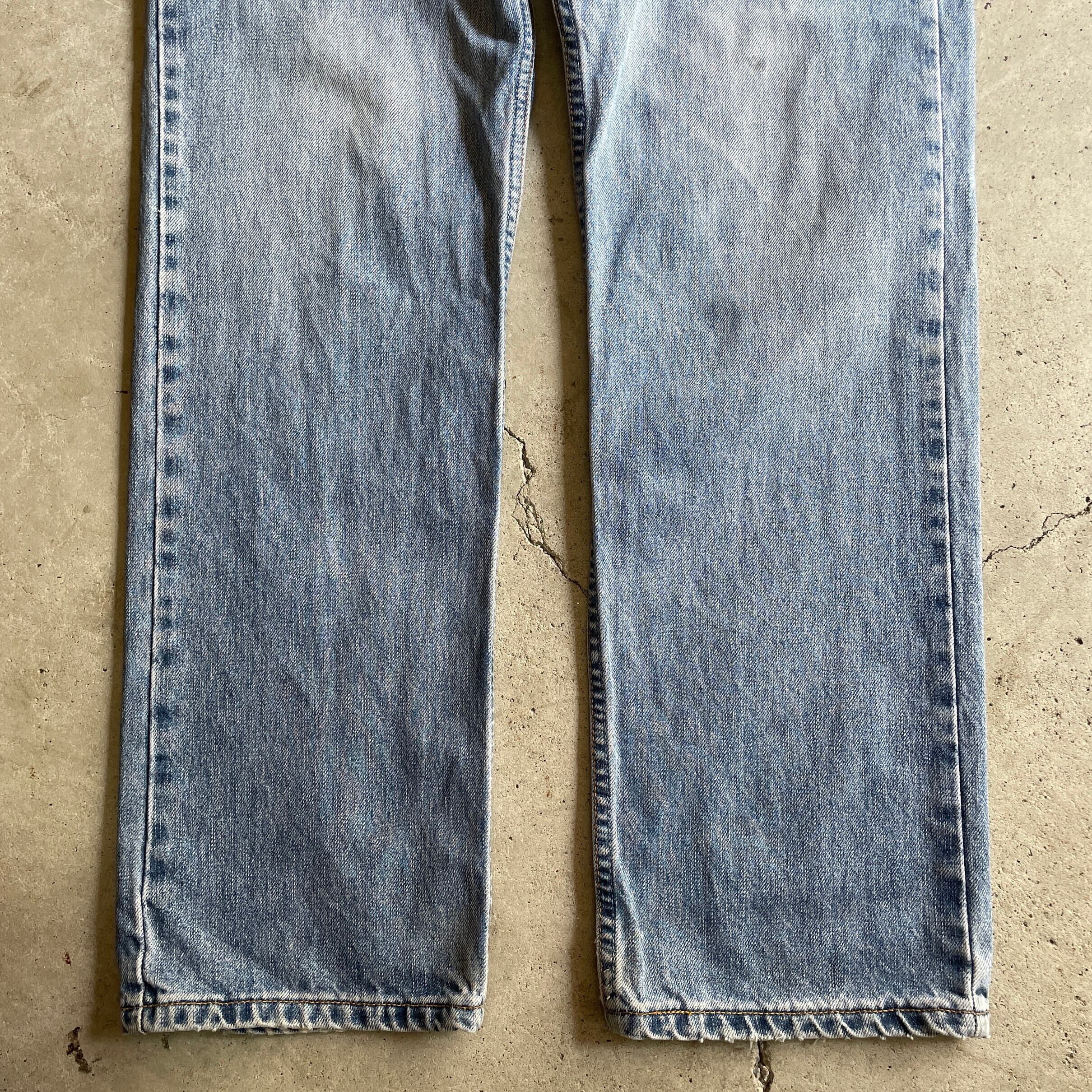 00年代 Levi's リーバイス 505 ストレート デニムパンツ メンズW33 古着 00s ヴィンテージ ビンテージ USA企画 【デニムパンツ】【PS2307P】【CS2312-AL2 ...