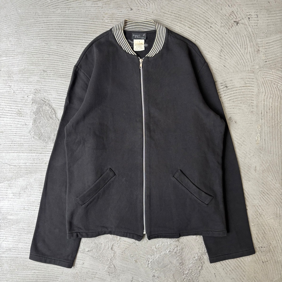 agnes b. / Zip-up jacket | SAMUEL FINCH / Online store