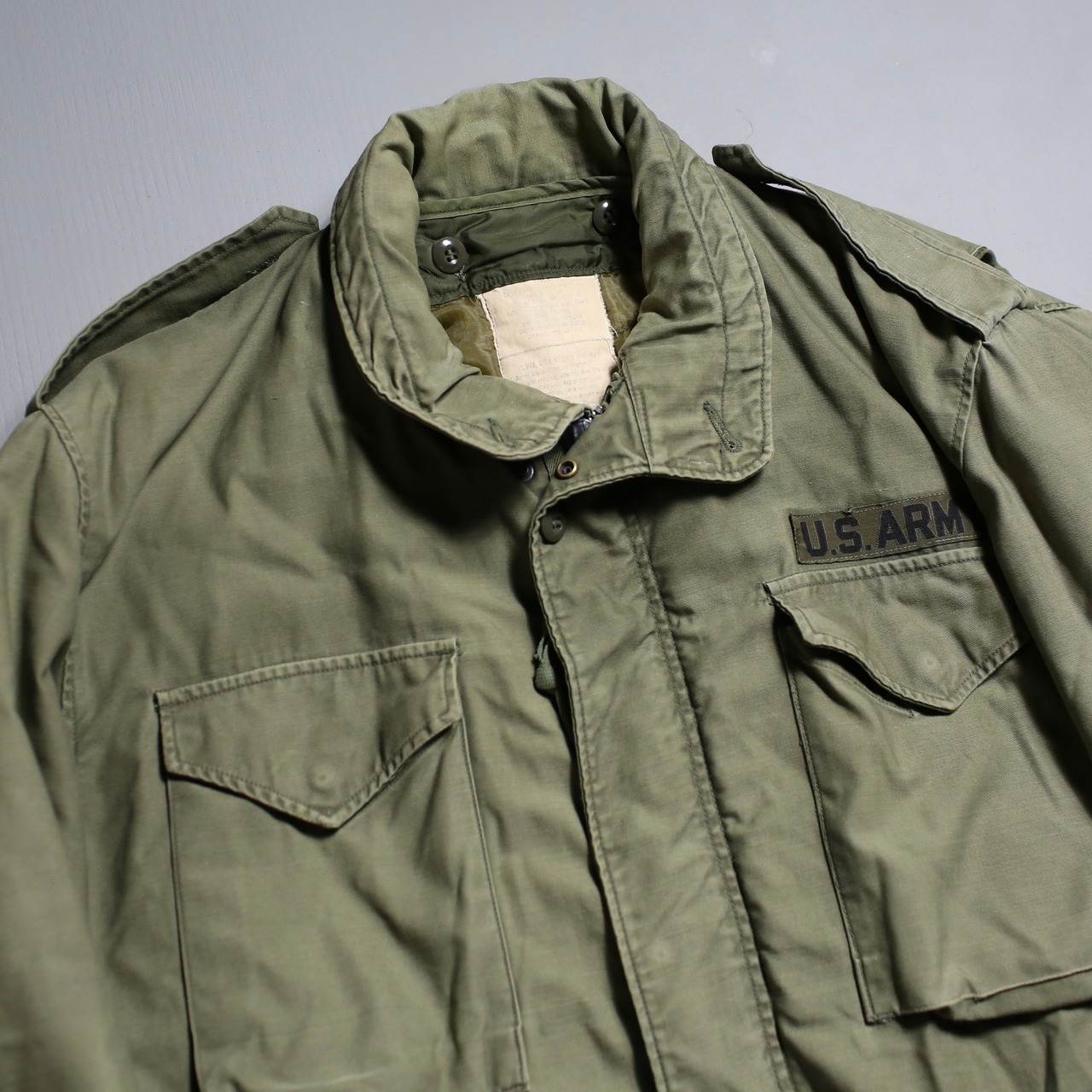 60s U.S.ARMY M-65 2nd Type Field Jacket 60年代 アメリカ軍 M65 フィールドジャケット セカンド ...