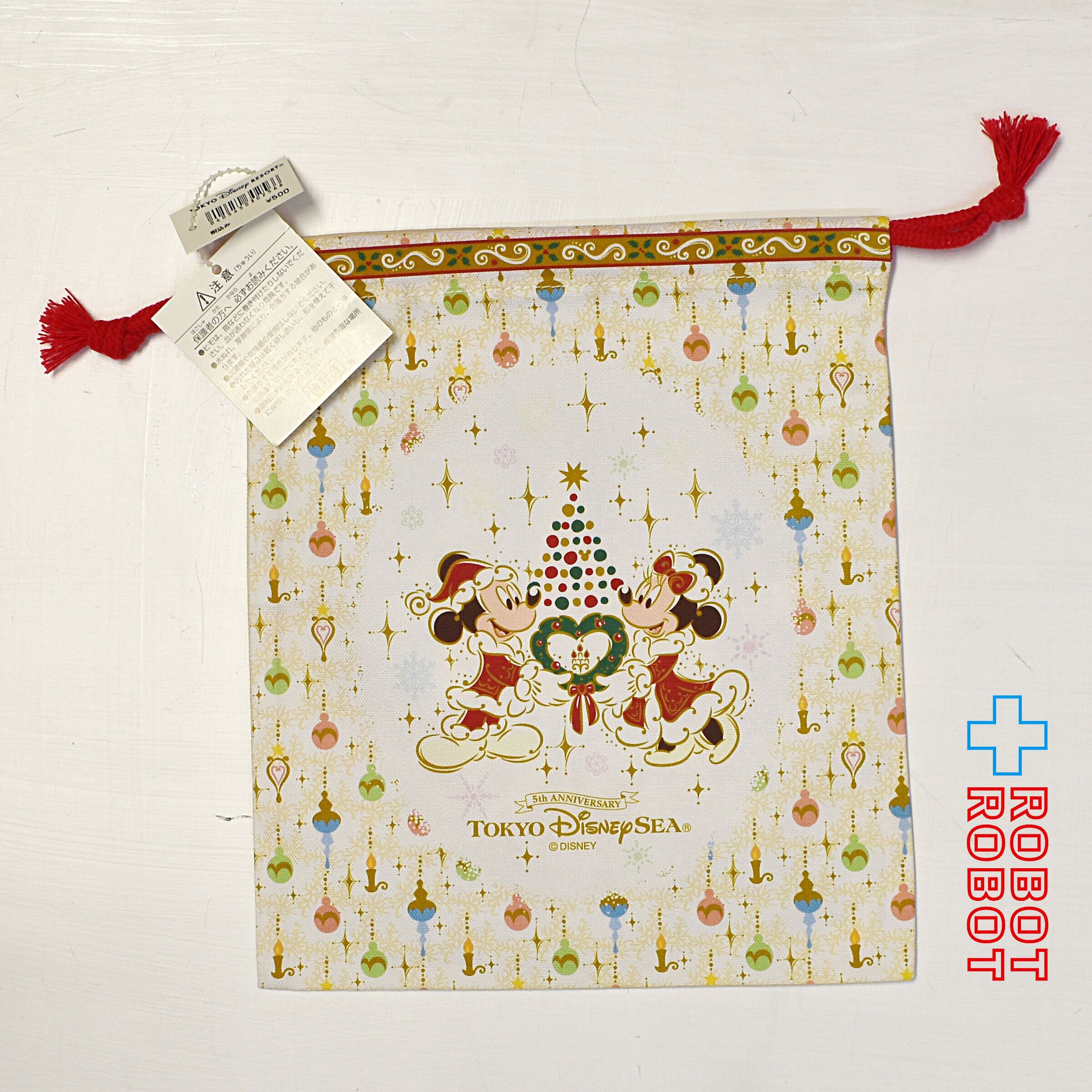 TDR 東京ディズニーシー 2006 ハーバーサイドクリスマス 巾着 | ROBOTROBOT