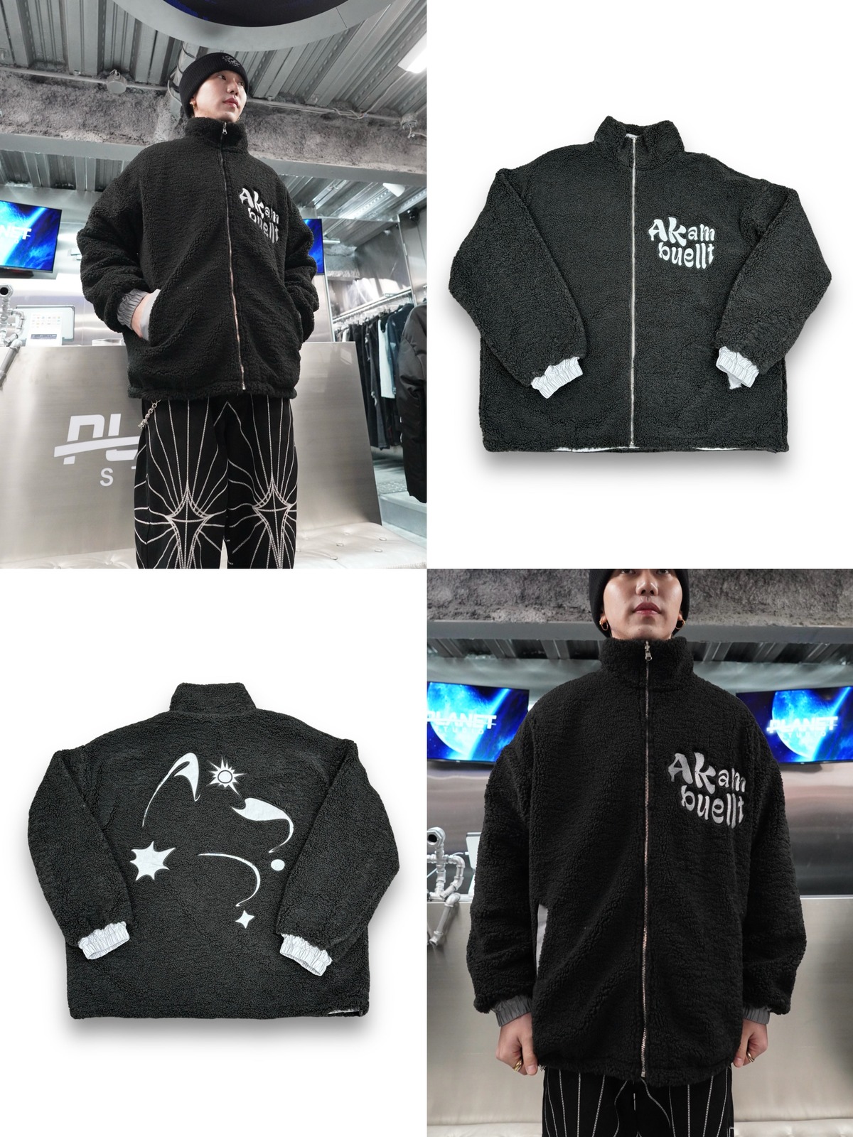 【PLANET STUDIO】space boa zip jacket(2color) | OVERTURE WEB SHOP