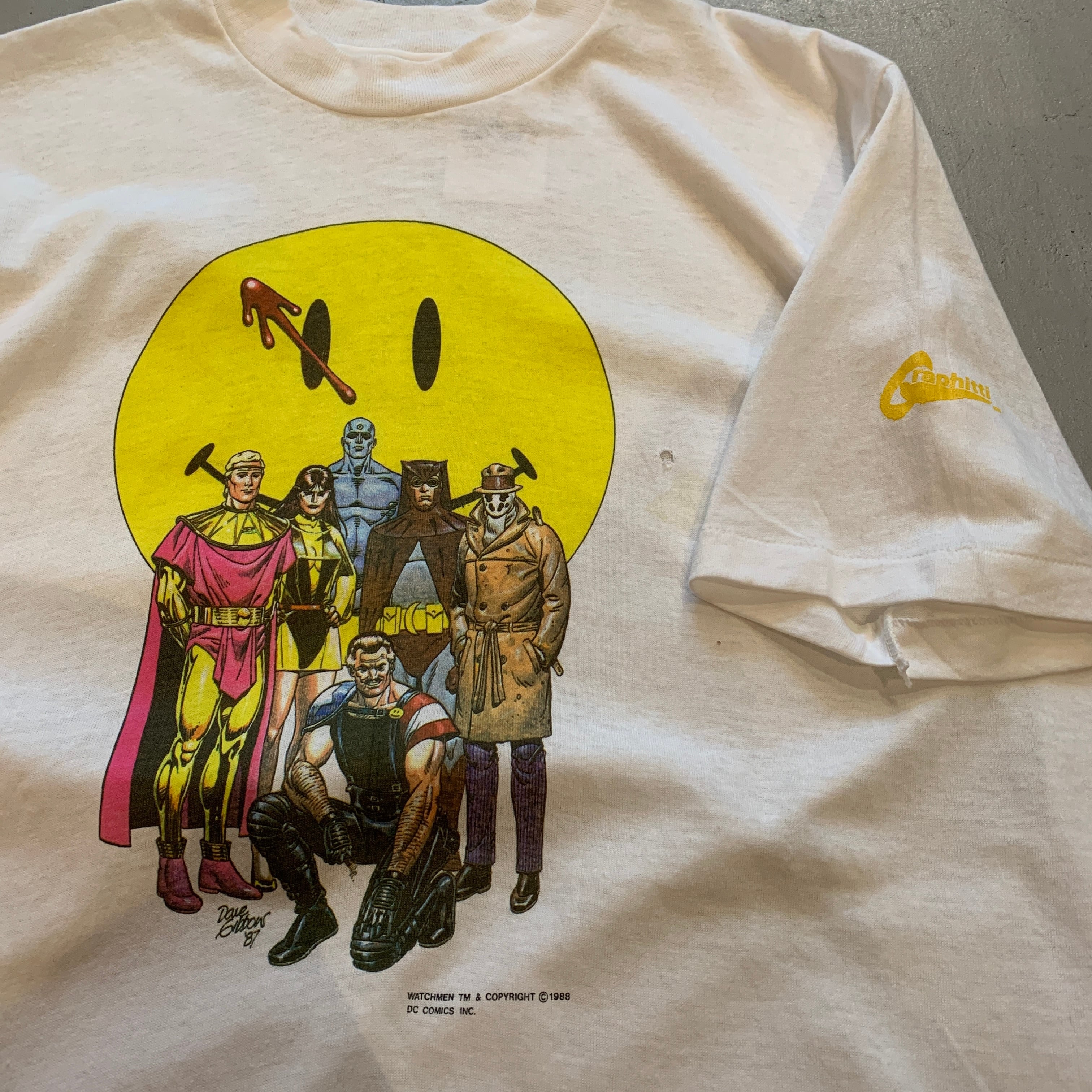 dead stock!! 80s Graphitti "WATCHMEN" T-shirt【高円寺店】 | What’z up