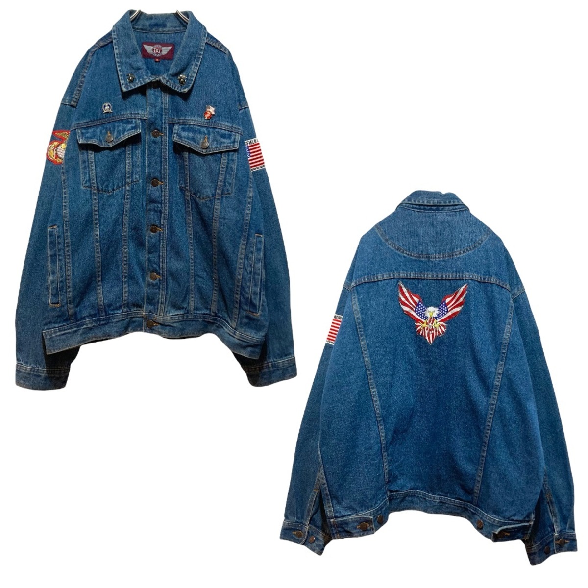 “DENIM GEAR” Customized Denim Jacket | RENGA CLOTHING STORE