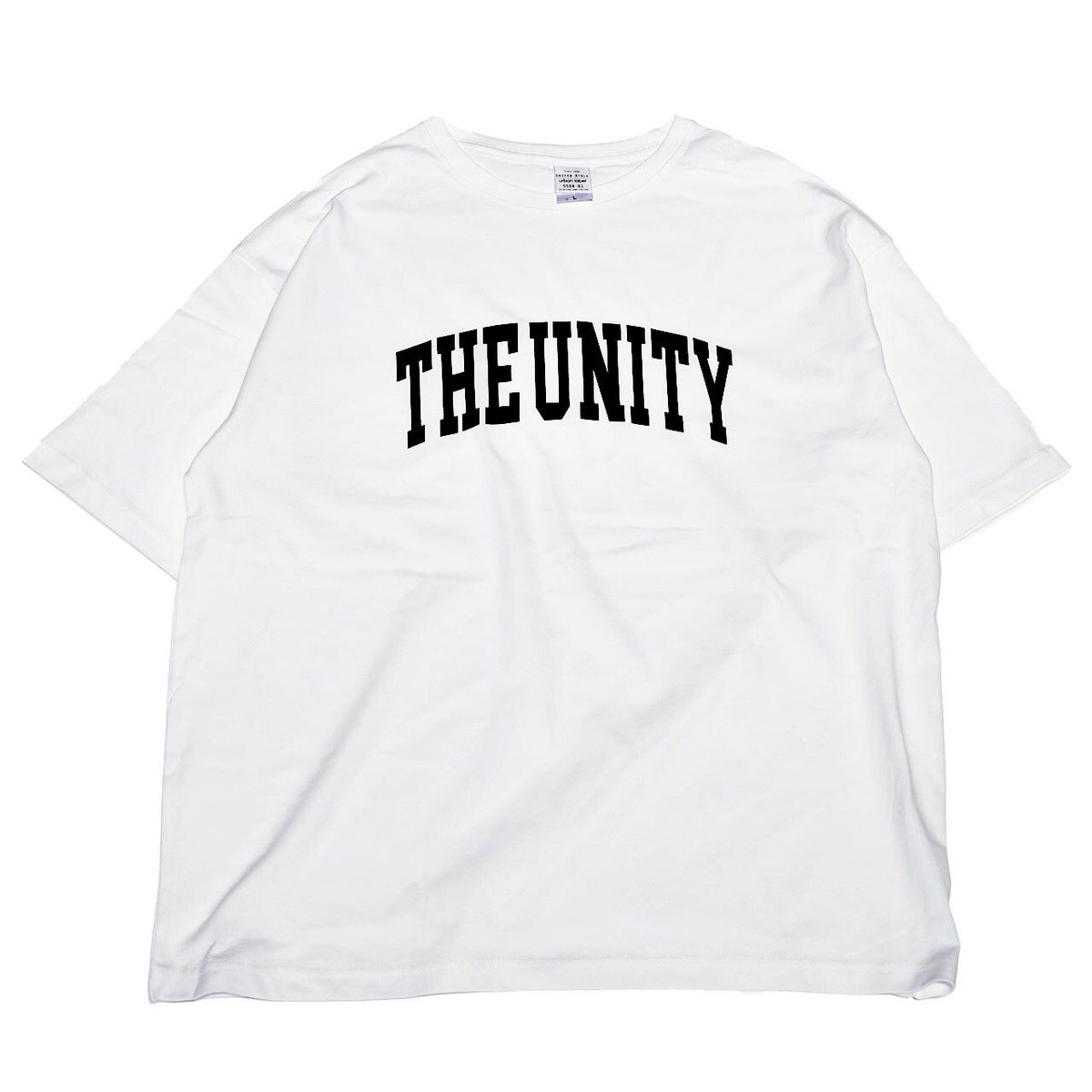 COLLEGE LOGO TEE white×black | THE UNITY ONLINE STORE