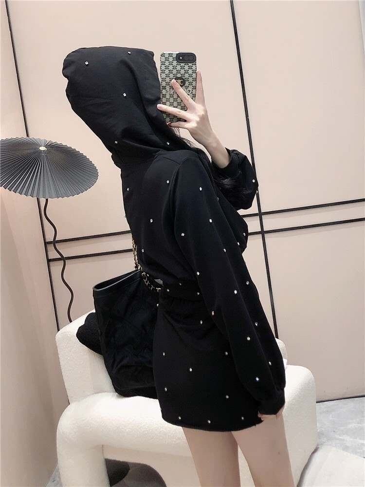 キラキラ ビジュー セットアップ《全2色》 | selectshop Lapipi