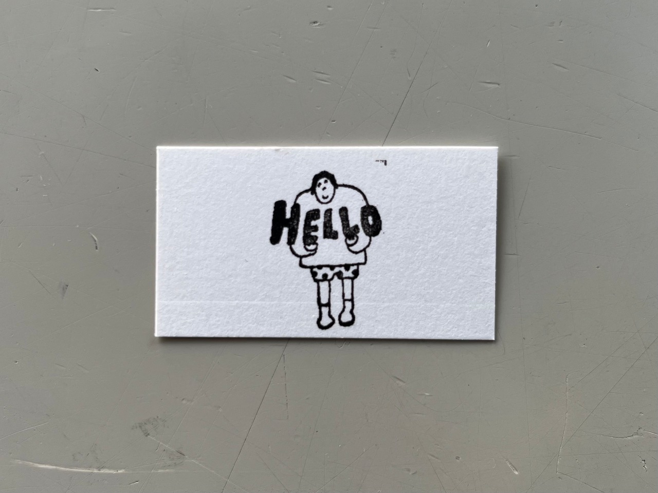 はんこ『玉子さん HELLO』 | AZUNKO SHOP