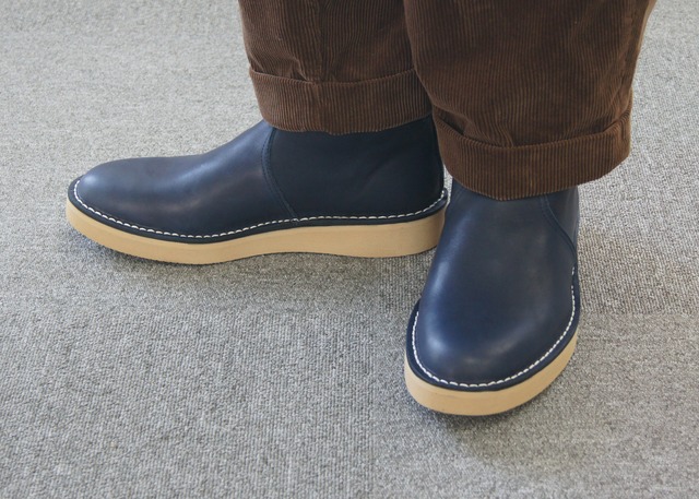 2024AW NEW COLOR / SWIFT-MID 3 LEATHER / NAVY | RFW 2024AW EXHIBITION