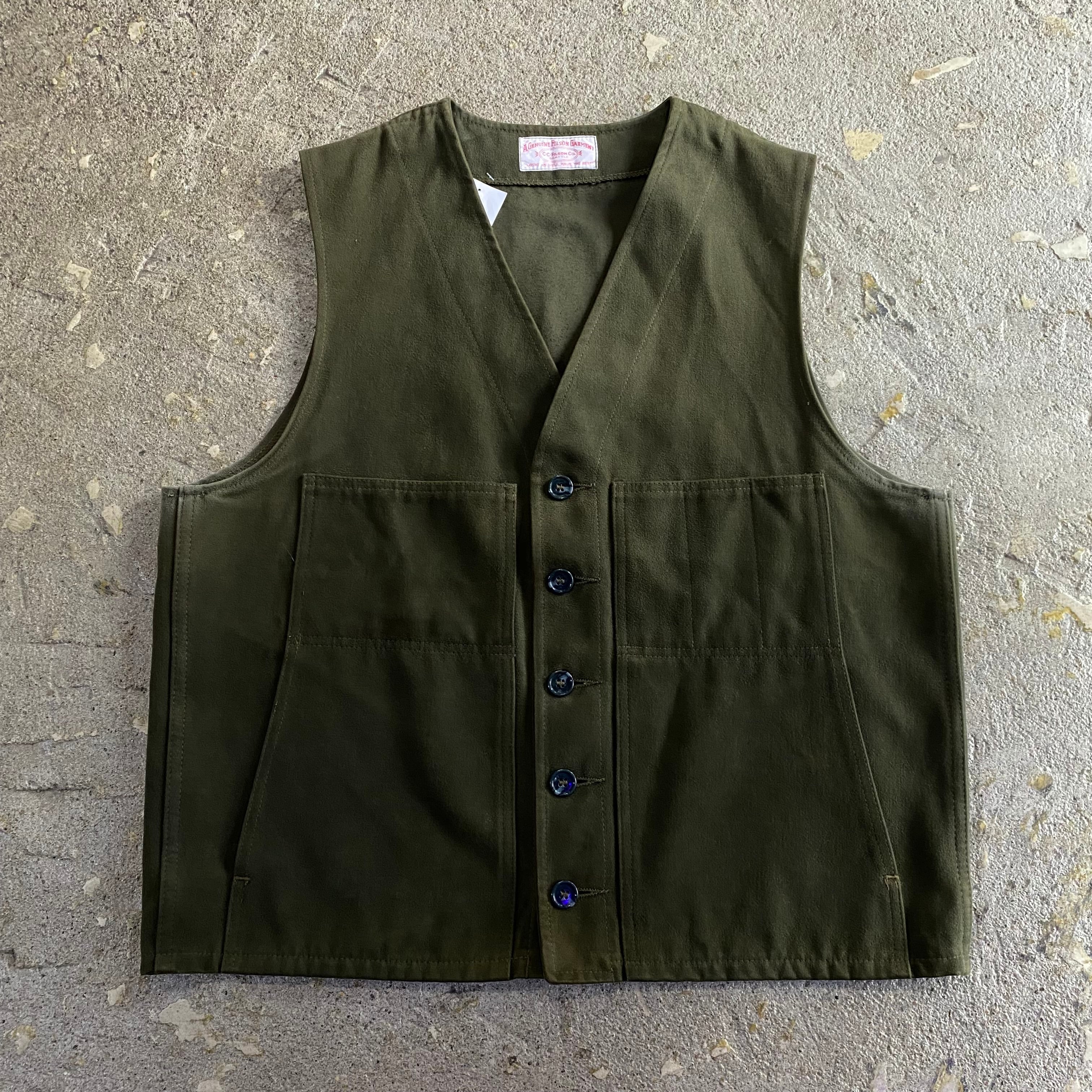 60s〜 FILSON GARMENT suede vest【仙台店】 | What’z up