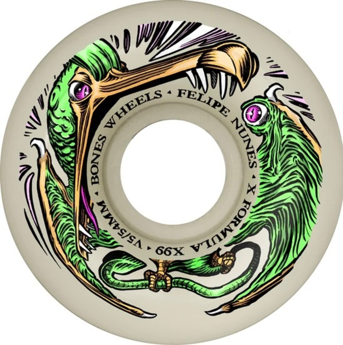 BONES X99 NUNES DINO-SORTAS V5 WHEELS 52mm | morimoripark