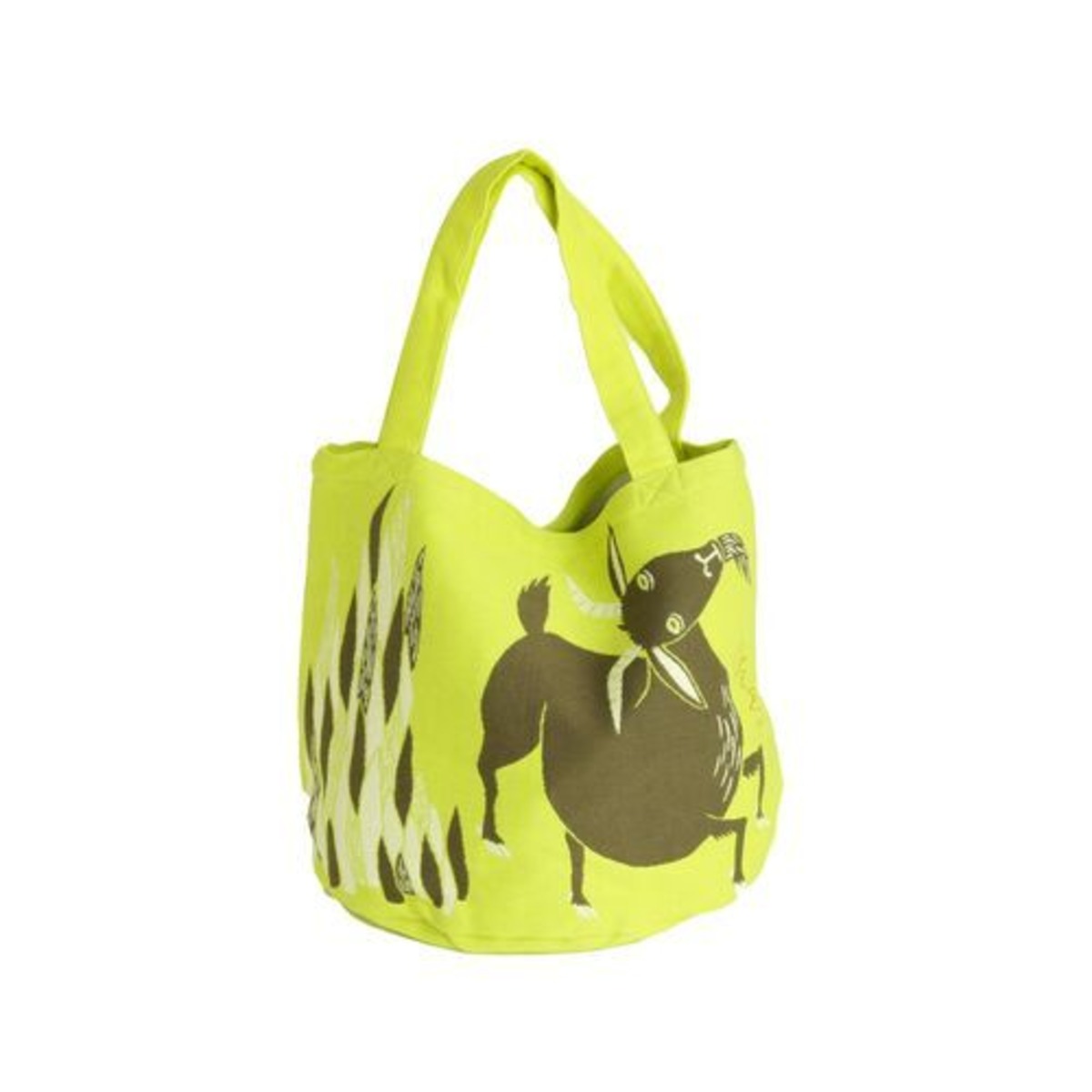 MiW トートバッグ ヤギ/ライトグリーン【お取り寄せ・在庫確認させていただきます】 | 手仕事雑貨と食器のお店 Petit repit ...