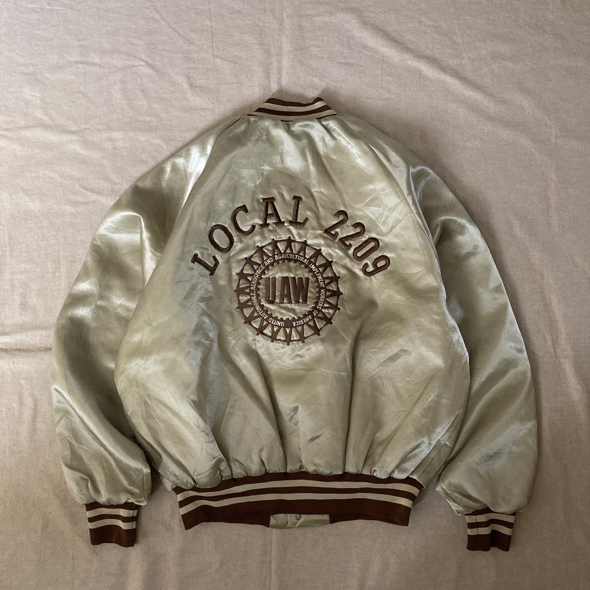 "UAW" 全米自動車労働組合 Nylon Jacket | 古着himekichi