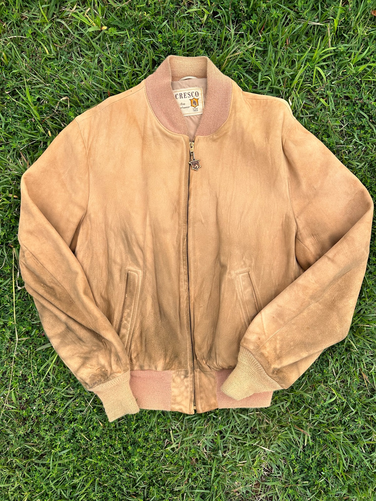 50s CRESCO suede jacket | Wezen vintage&used clothing