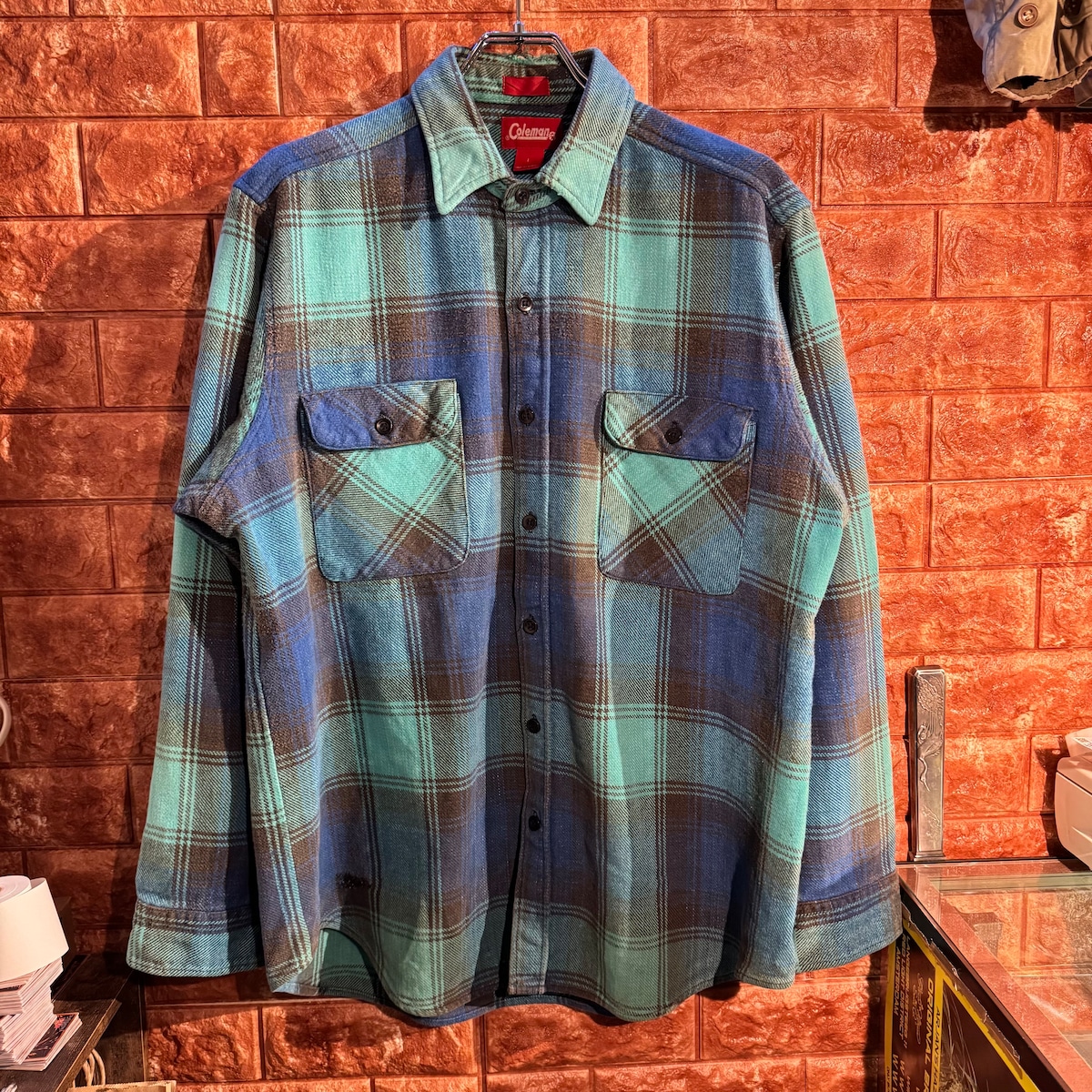 【00s】Coleman heavy flannel shirt | Johnson Market