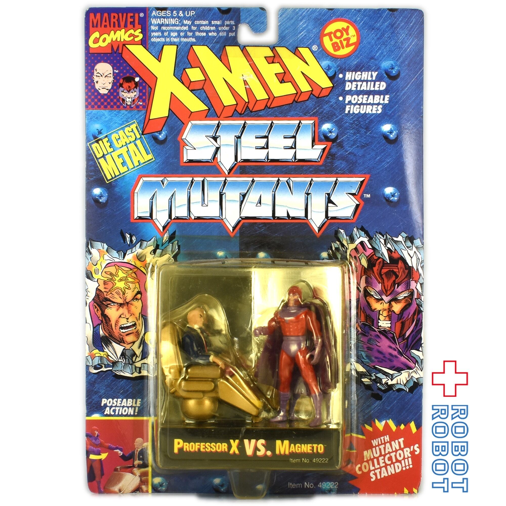 トイビズ タカラ X-MEN スティール ミュータント プロフェッサーX VS マグニート ダイキャスト フィギュア | ROBOTROBOT