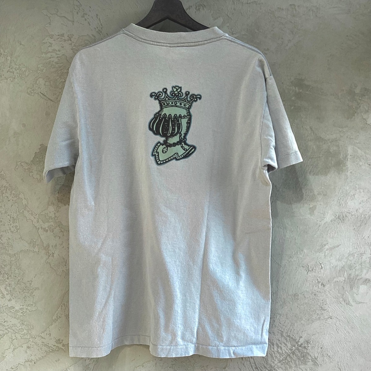 STUSSY HEAVY METAL S/S T (80s) MADE IN USA ＊黒タグ | BRAIN SCRATCH