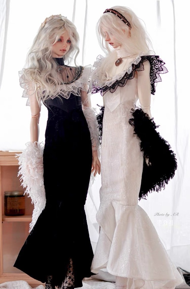 75cmのドールまで可能！カクテルドレス ワンピース dress outfit SOOM ASDOLL LUTS HID POPO68 ...