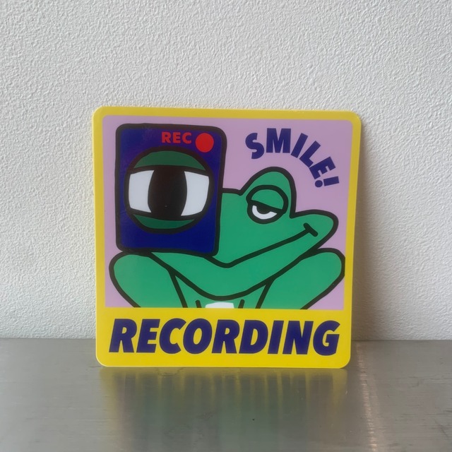 Drive recorder sticker ② | watamo