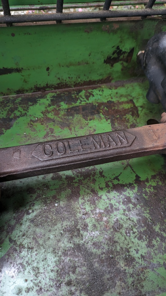 RARE! Vintage Coleman 415C 2barner Stove as-is ビンテージ コールマン 415C 鋳物 ツー ...