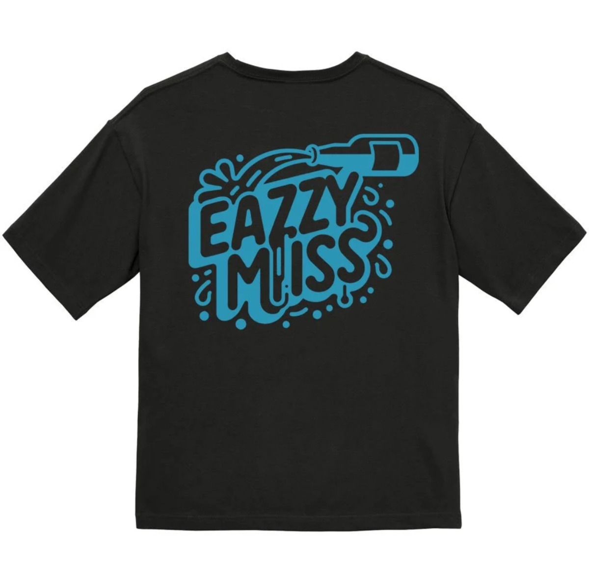 【EAZY MISS】DRIP DROP POCKET T / Black | switch