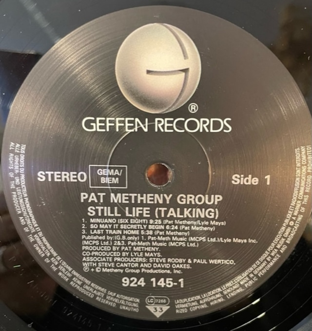Pat Metheny Group "Still Life (Talking)" LP | EAD RECORD
