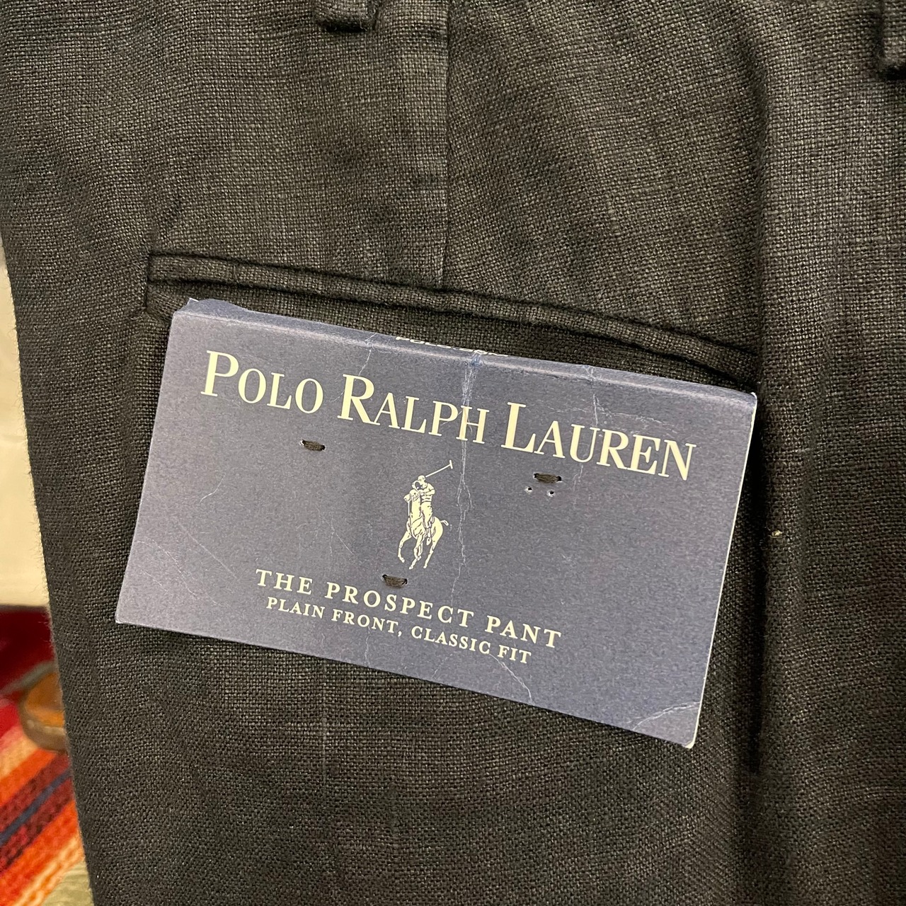 90s Polo by Ralph Lauren Linen Slacks Dead Stock | VOSTOK