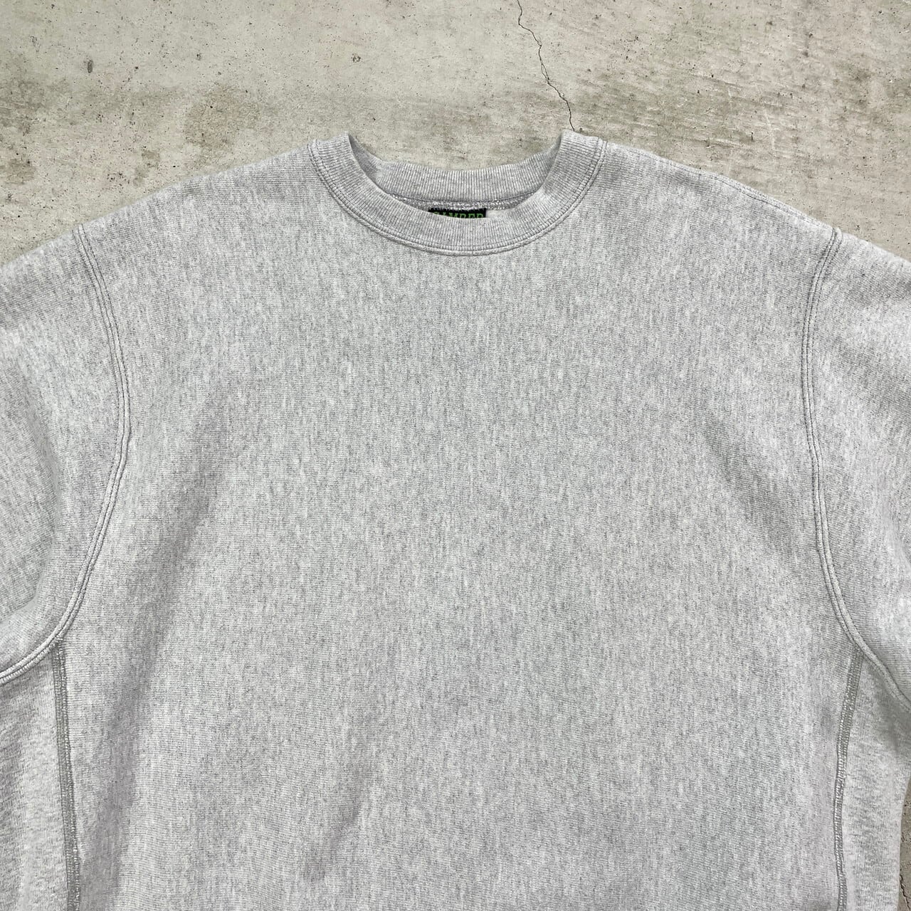 90年代 USA製 CAMBER キャンバー スウェットシャツ ブランクスウェットシャツ 無地 リバースウィーブタイプ メンズL 古着 90s ヴィンテージ VINTAGE アメカジ 灰色 ...