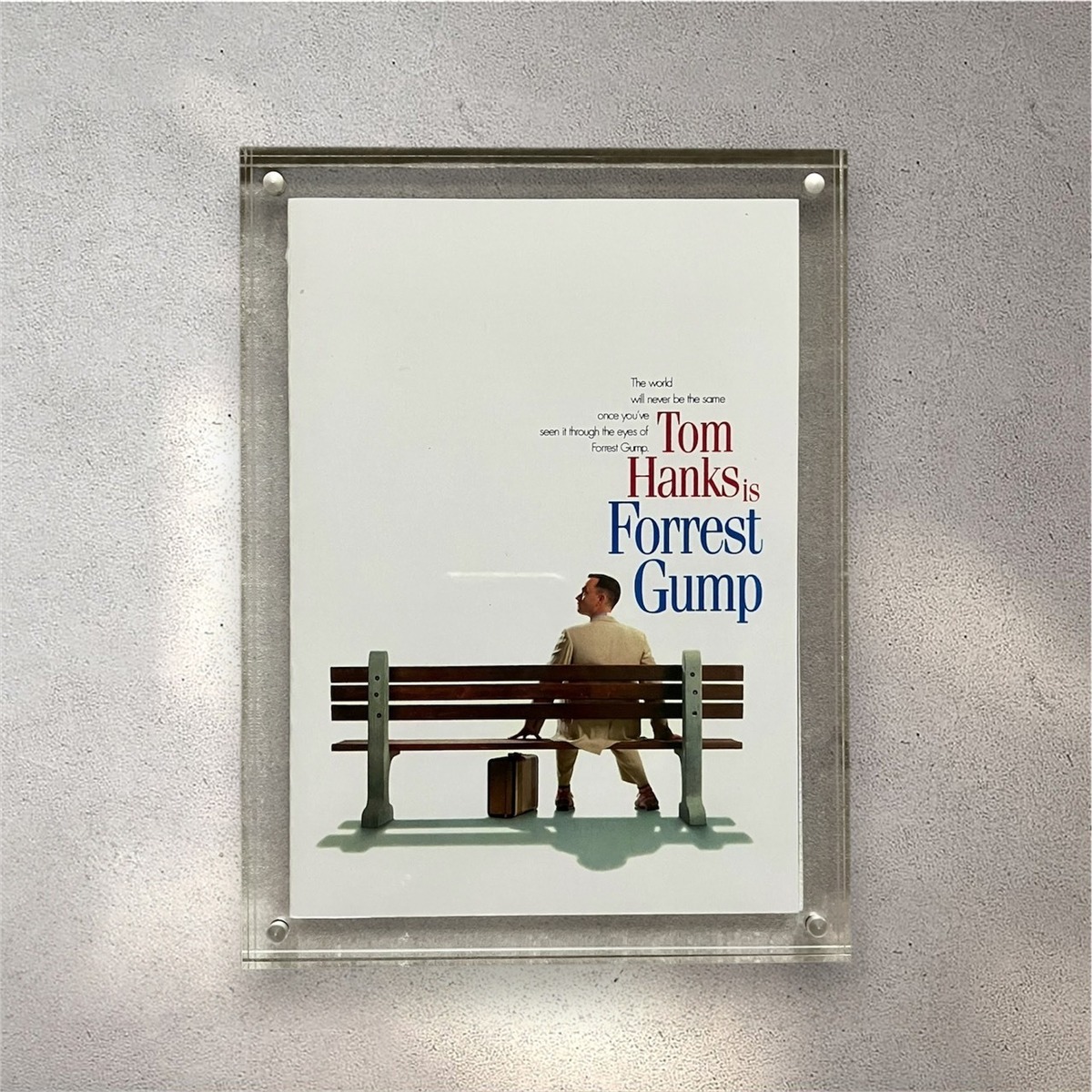 1995/Forrest Gump / TheatreVision® ワールドプレミア VIP招待状セット額装品 | woodmarquee