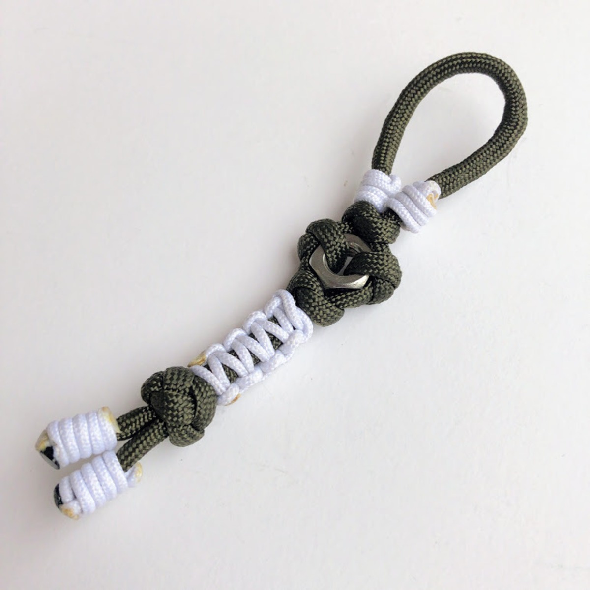 パラコード ナット キーホルダー ODW | Mask shop JKING Paracord